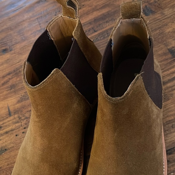 Bostonian | Shoes | Bostonian Tan Suede Boots 7 | Poshmark